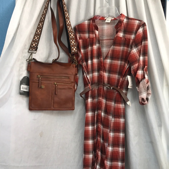 Passport | Dresses | Passport Plaid Dress Combo | Poshmark